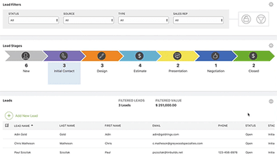 Construction Lead Tracking Software - UDA ConstructionOnline™