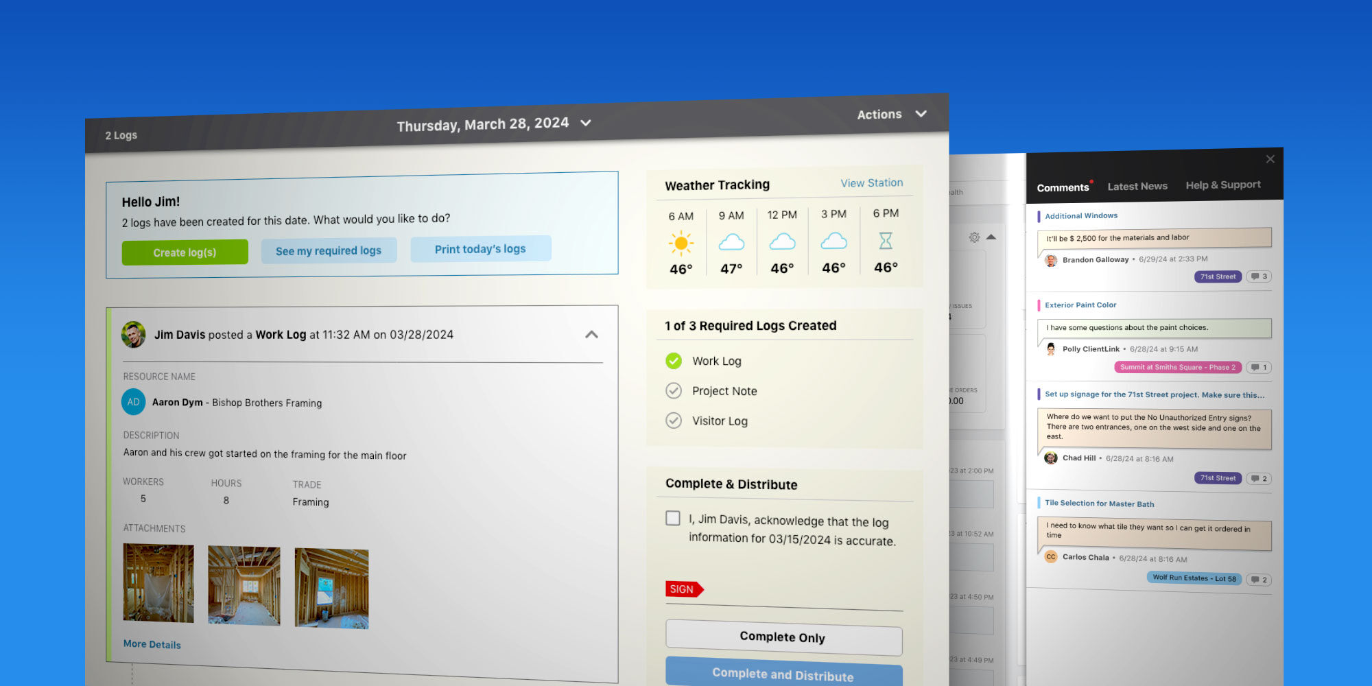 Construction Team Management Software - UDA ConstructionOnline™