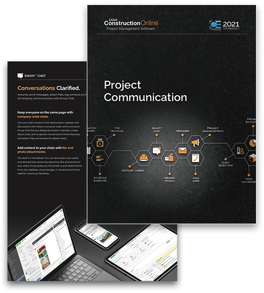 Construction Project Announcement Software - UDA ConstructionOnline™