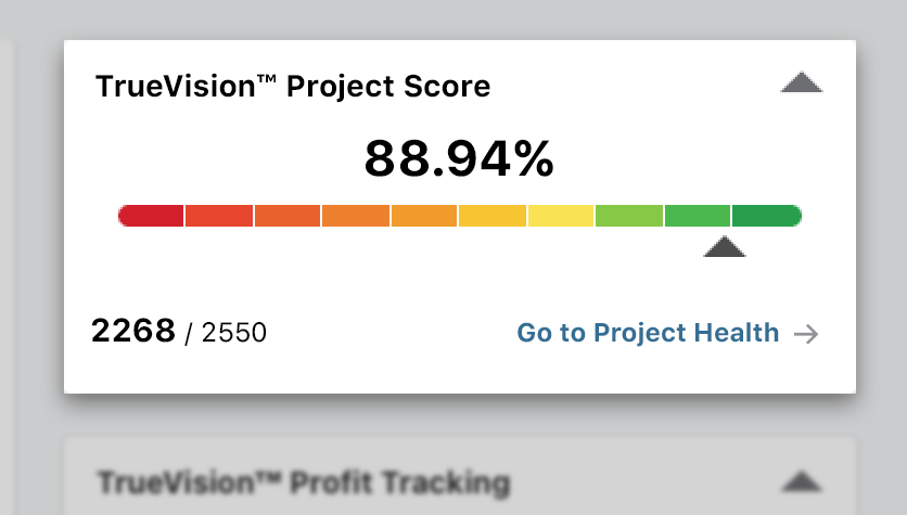 Construction Project ScoreCard Software - UDA ConstructionOnline™